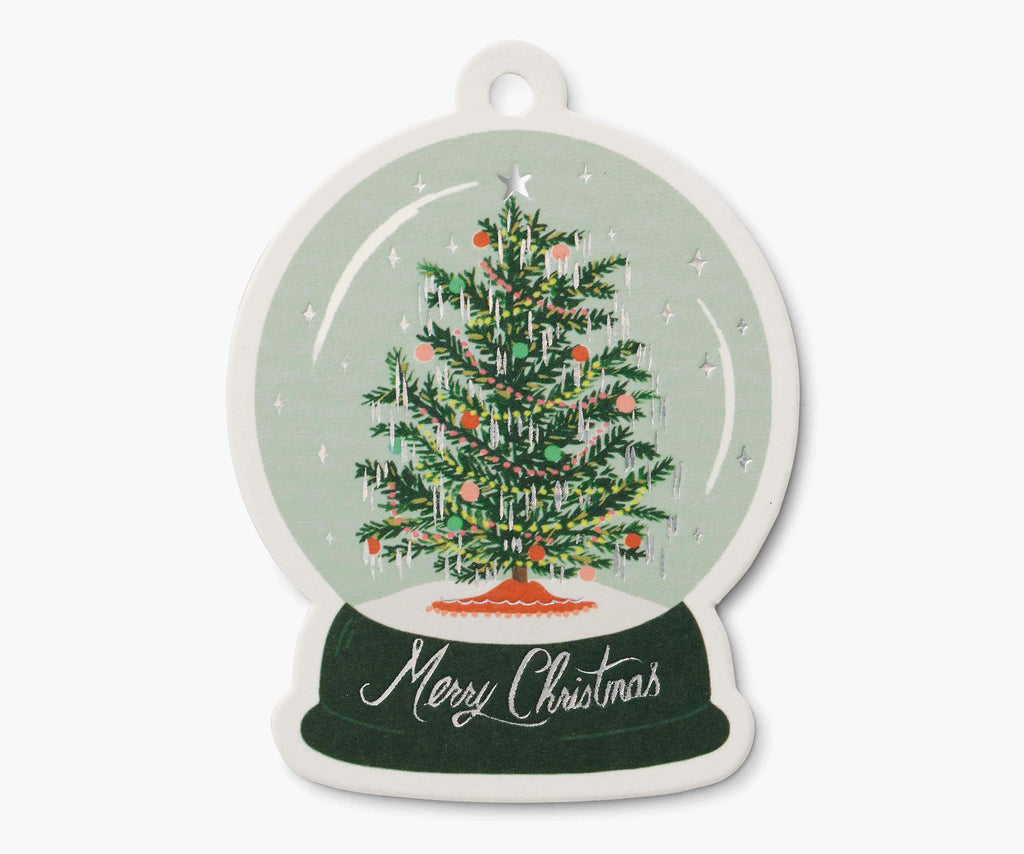 Holiday Gift Tags - Snow Globe – Rifle Paper Co