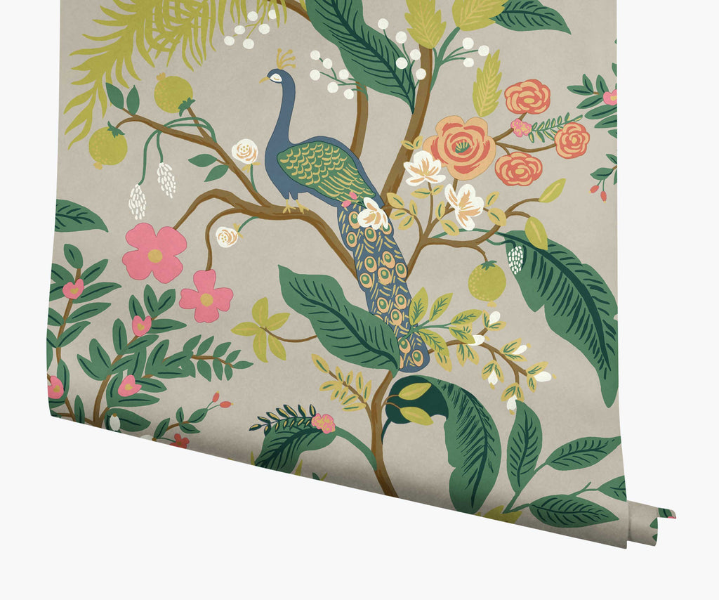 Rifle Paper Co Peacock Wallpaper