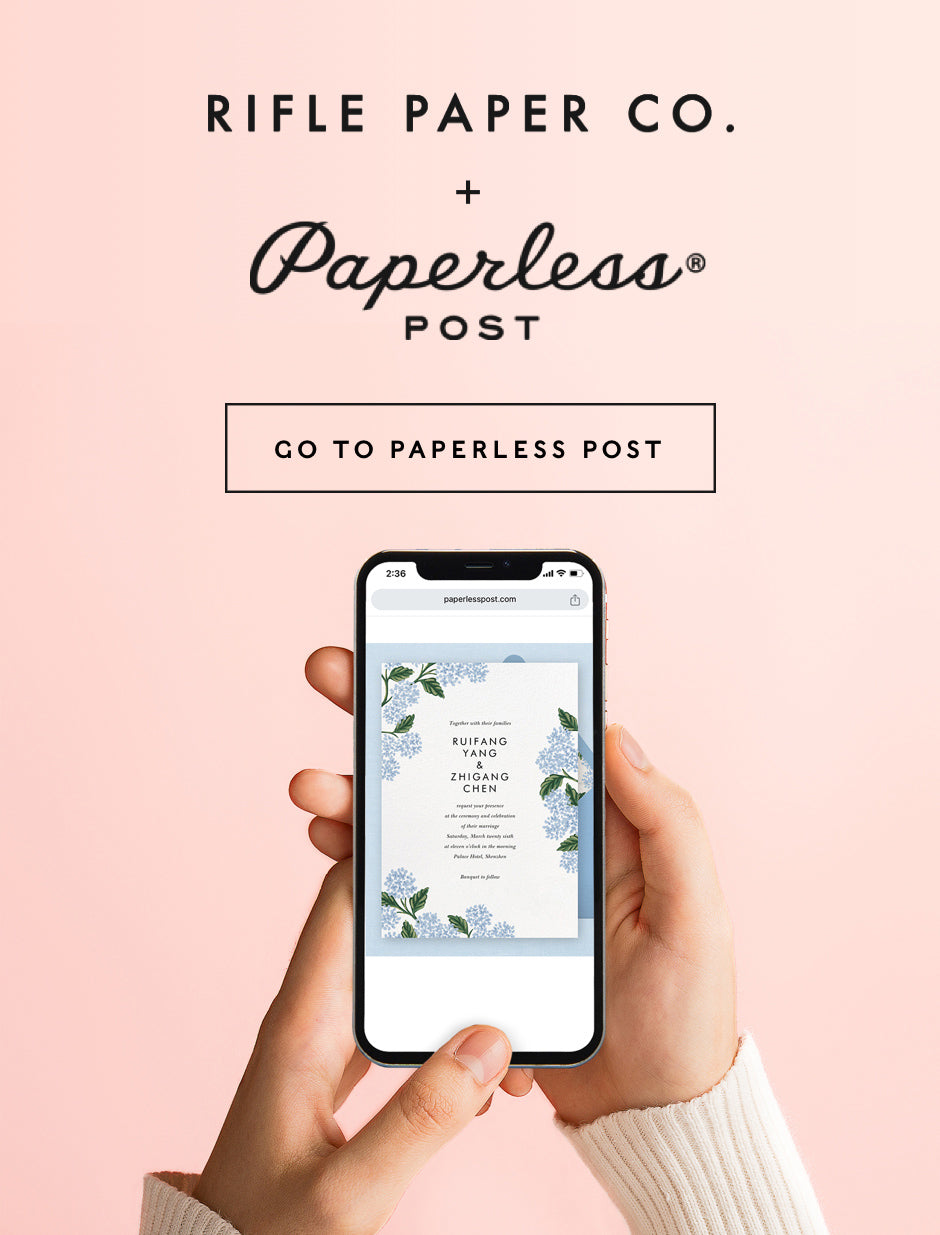 Paperless Post x Rifle – Rifle Paper Co