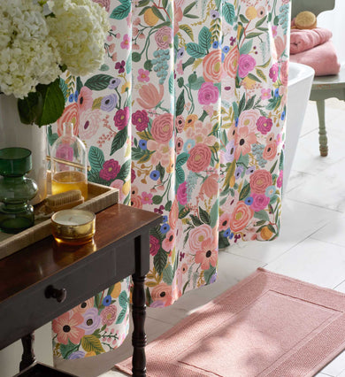 Garden Party Floral Percale Shower Curtain | Rifle Paper Co.