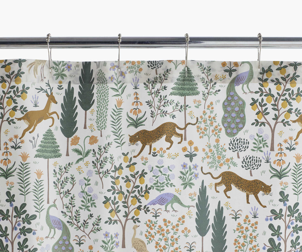 Shop hand-painted floral designs on high quality shower curtains with ...