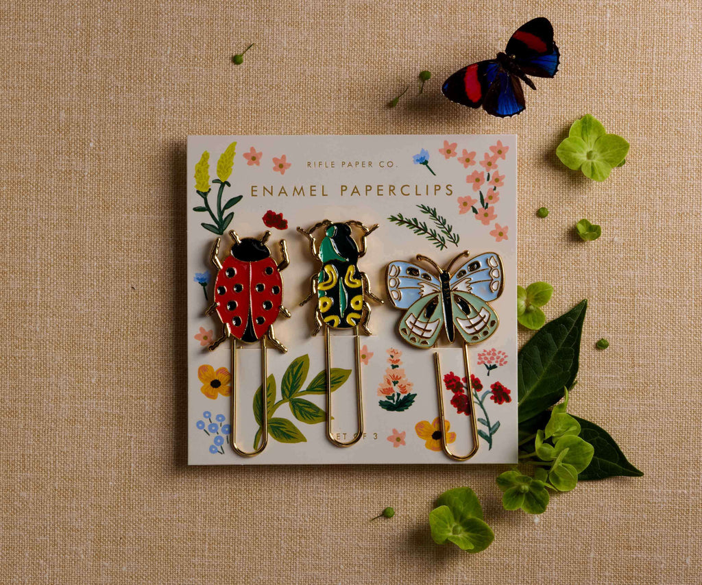 Enamel Paper Clip Set - Curio – Rifle Paper Co