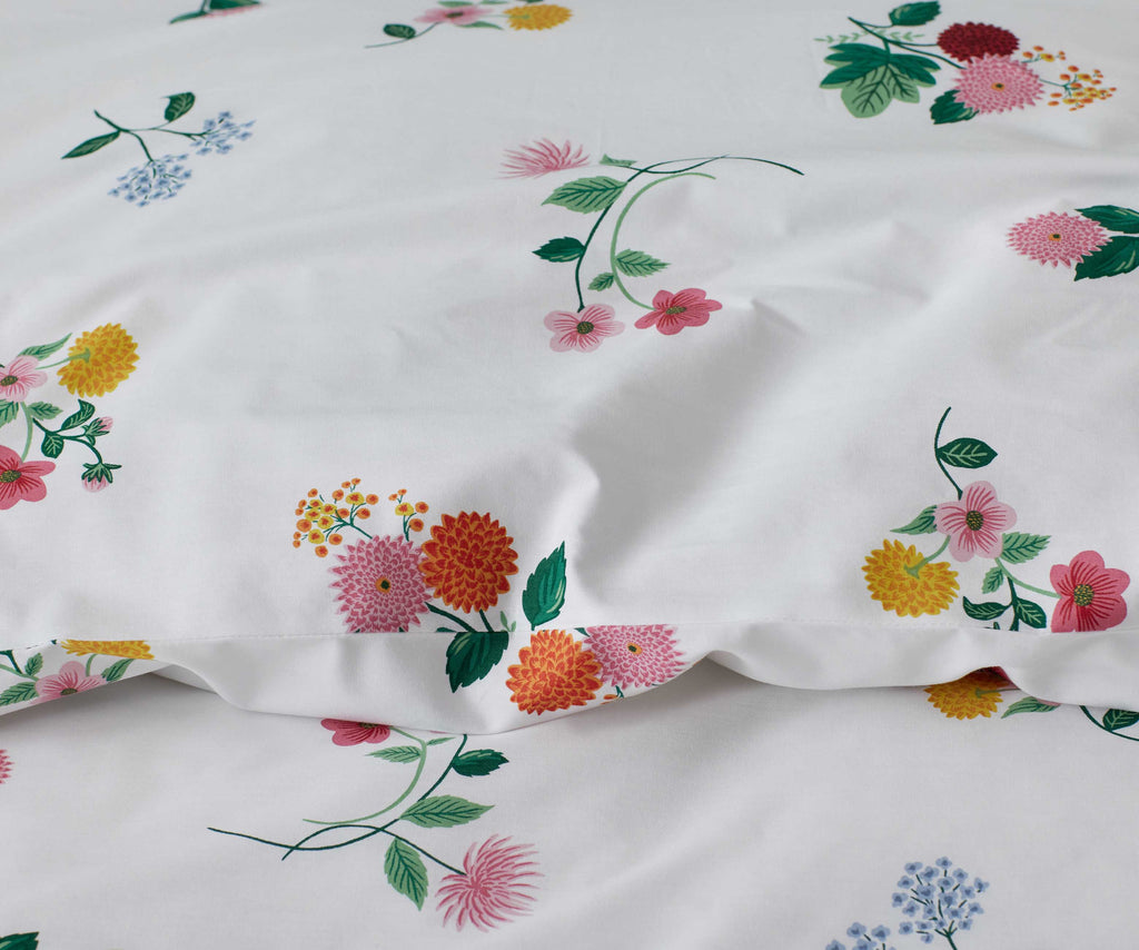 Percale Comforter - Ditsy Dahlia – Rifle Paper Co