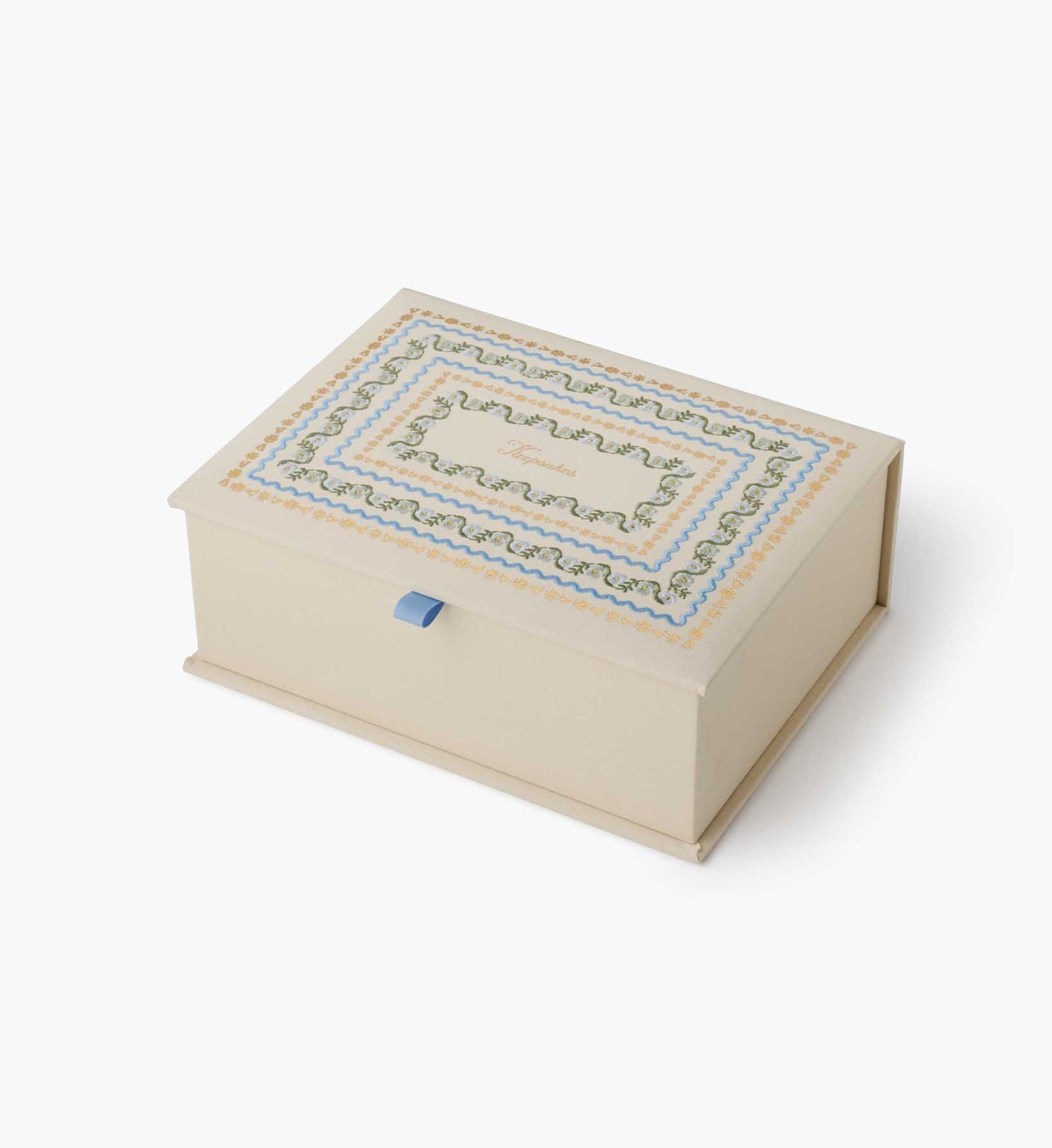 Large Embroidered Keepsake Box – Delphine | Rifle Paper Co.