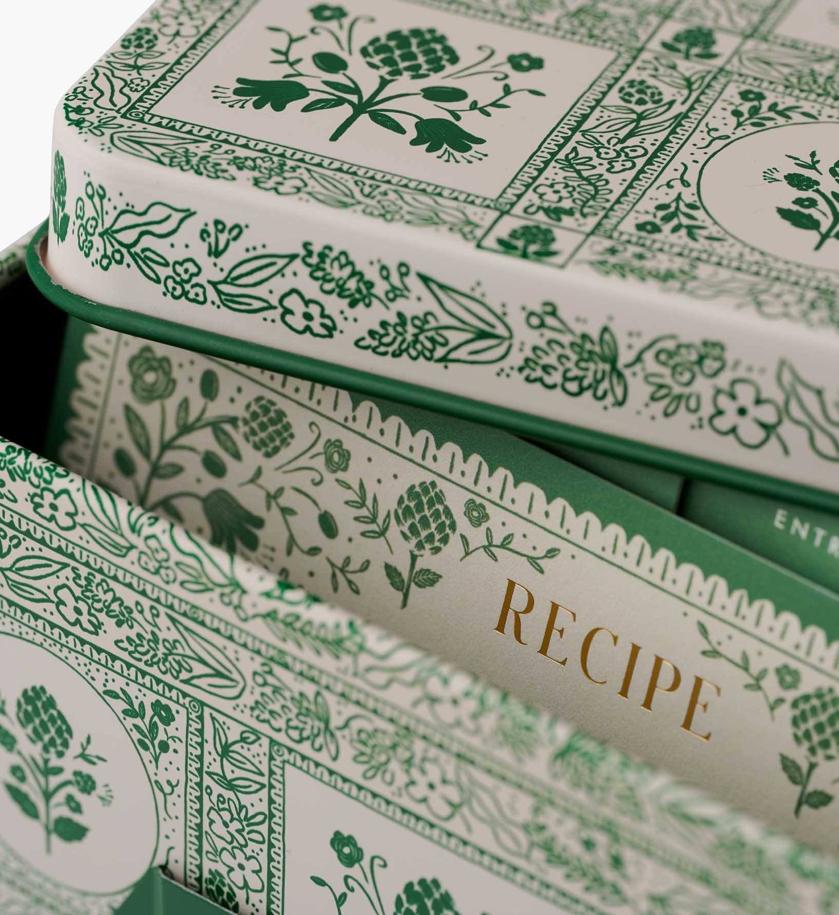 Artichoke Recipe Tin Organizer | Rifle Paper Co.