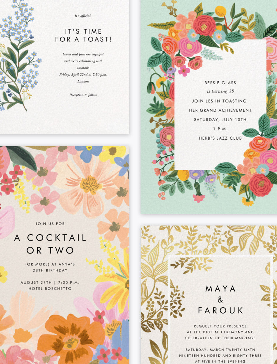 Paperless Post x Rifle – Rifle Paper Co