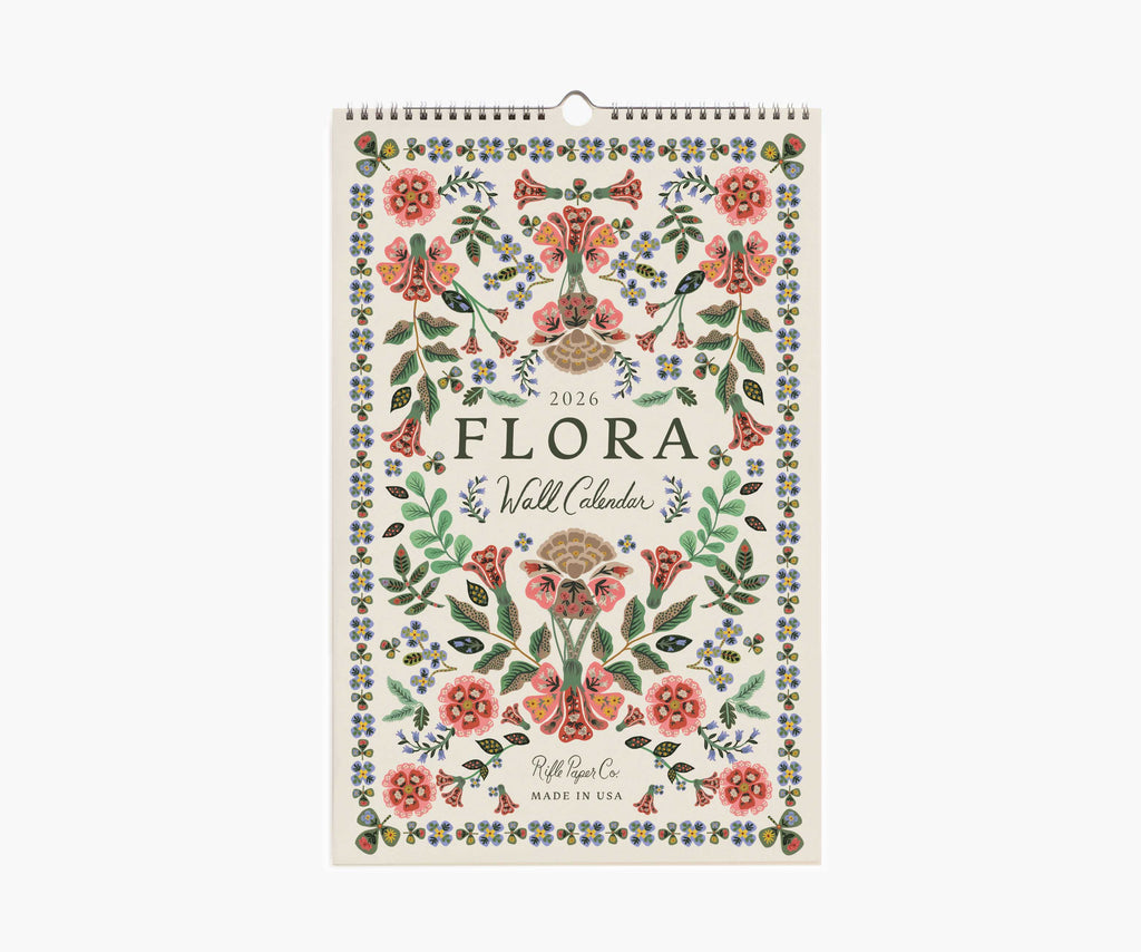 2026 Wall Calendar - Flora – Rifle Paper Co