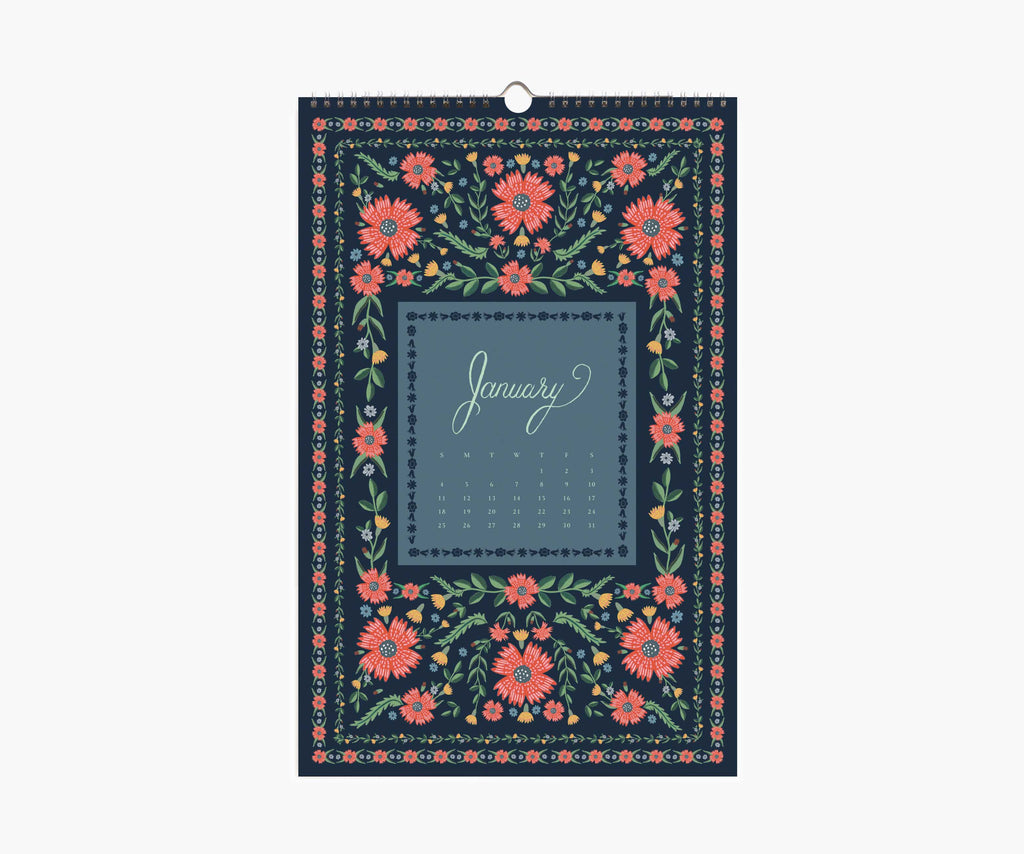2026 Wall Calendar - Flora – Rifle Paper Co