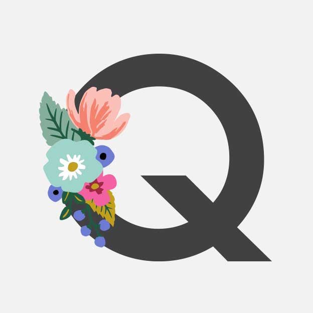 Monogram Personalized Stationery - Q – Rifle Paper Co