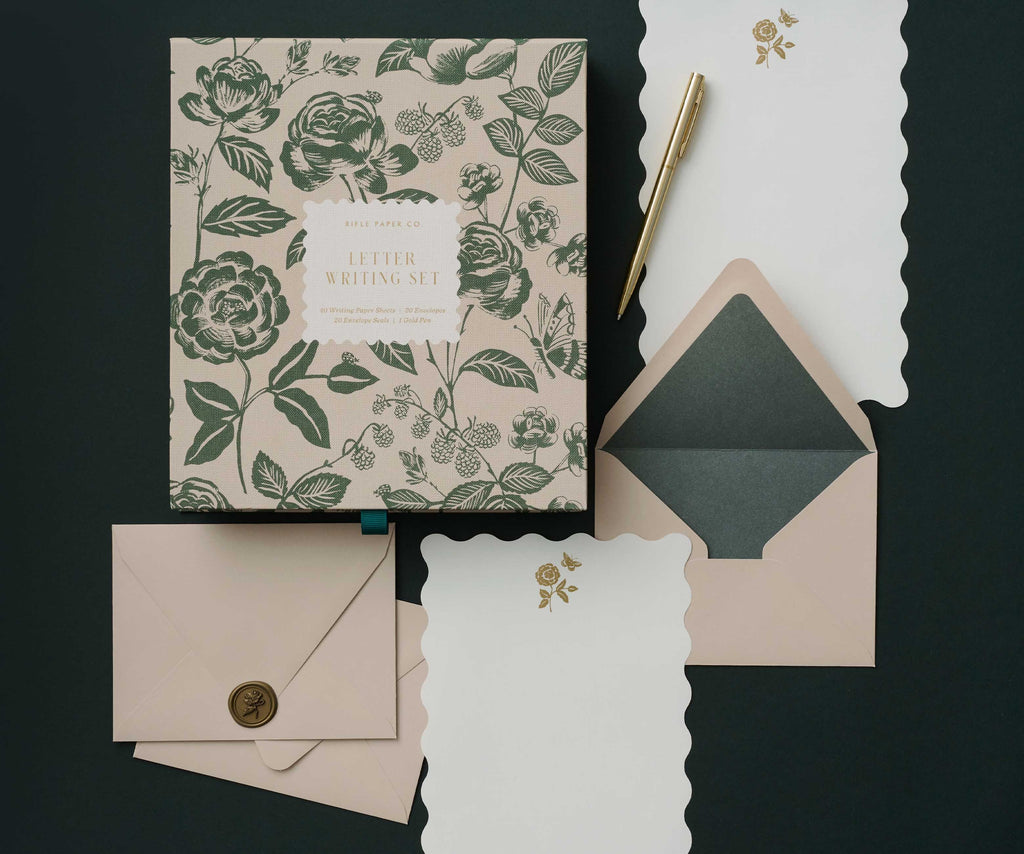 Letter Writing Set - English Rose – Rifle Paper Co