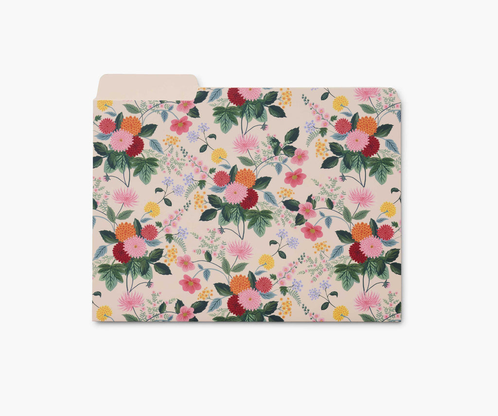 Assorted File Folders - Dahlia – Rifle Paper Co