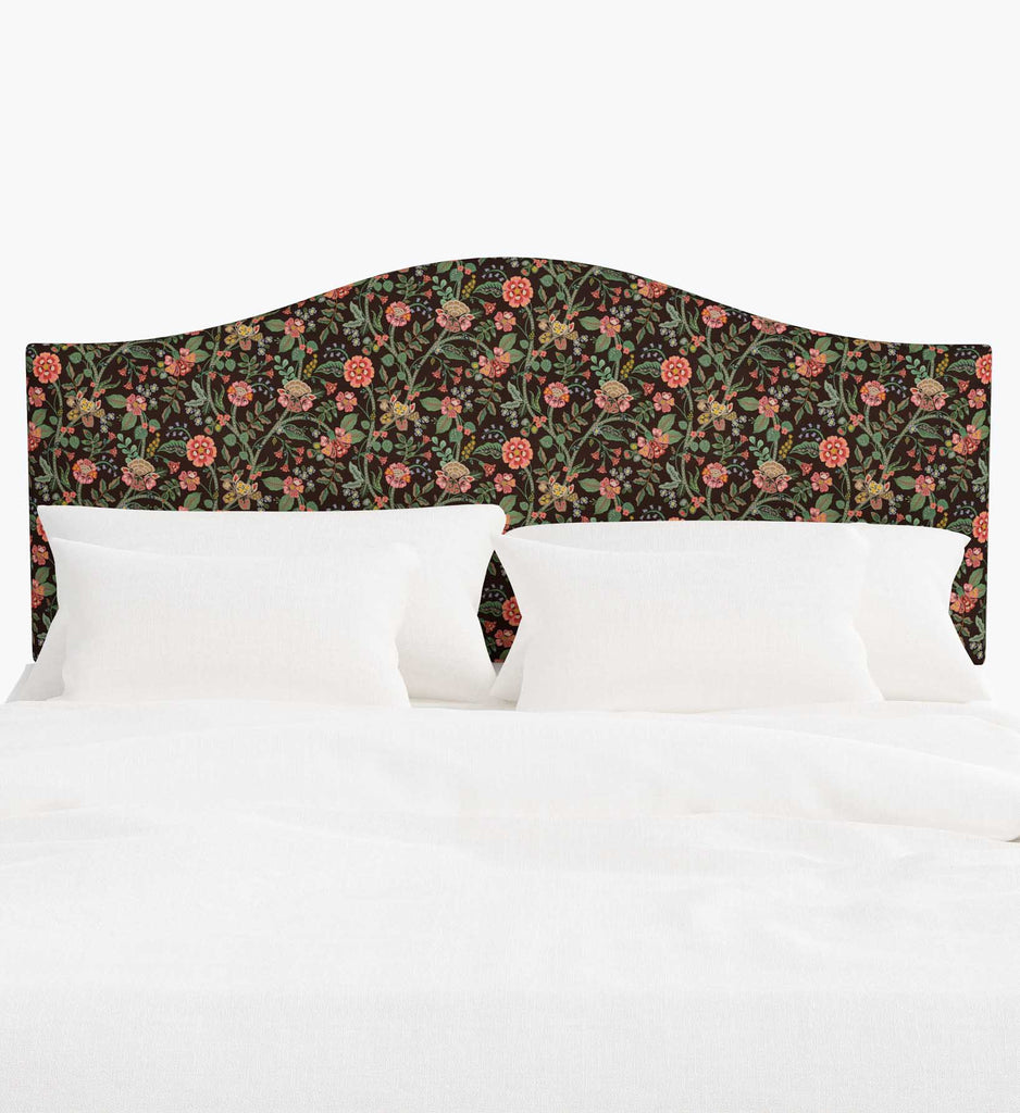 Mayfair Headboard in Gracie Fabric | Rifle Paper Co.