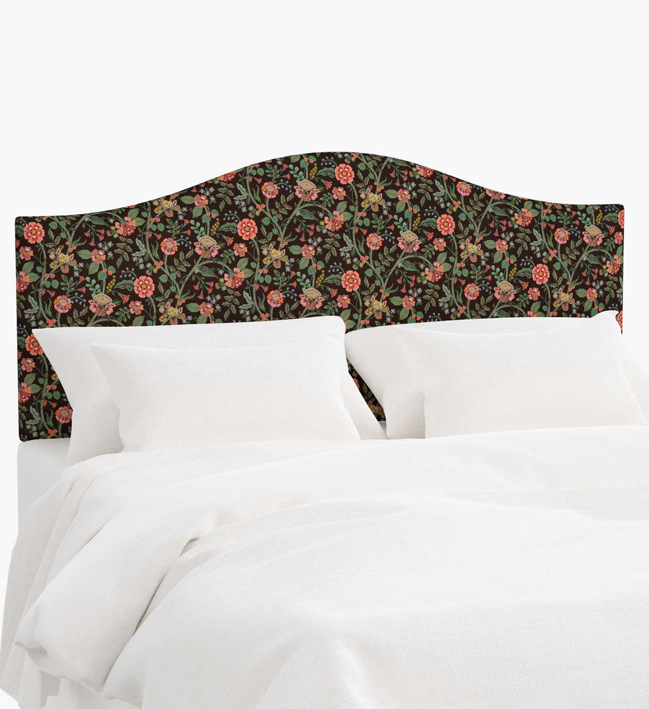 Mayfair Headboard in Gracie Fabric | Rifle Paper Co.