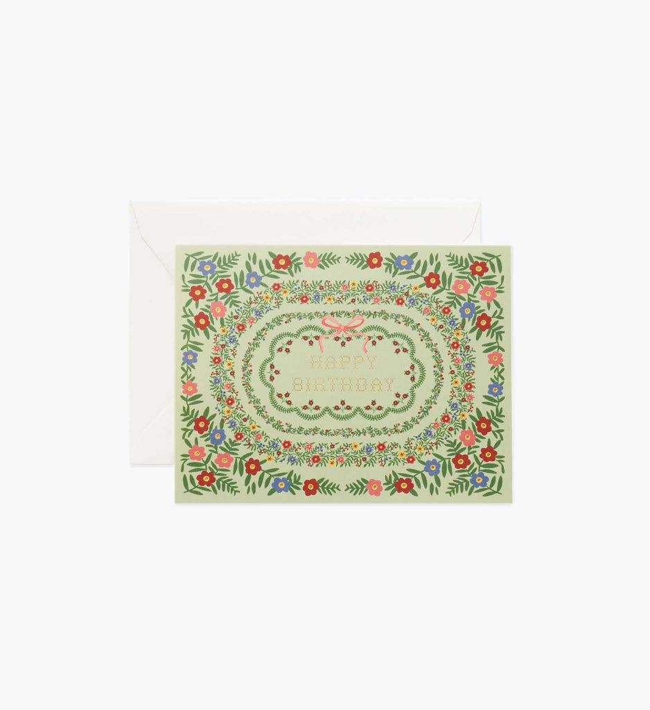 Rosette Birthday Greeting Card | Rifle Paper Co.