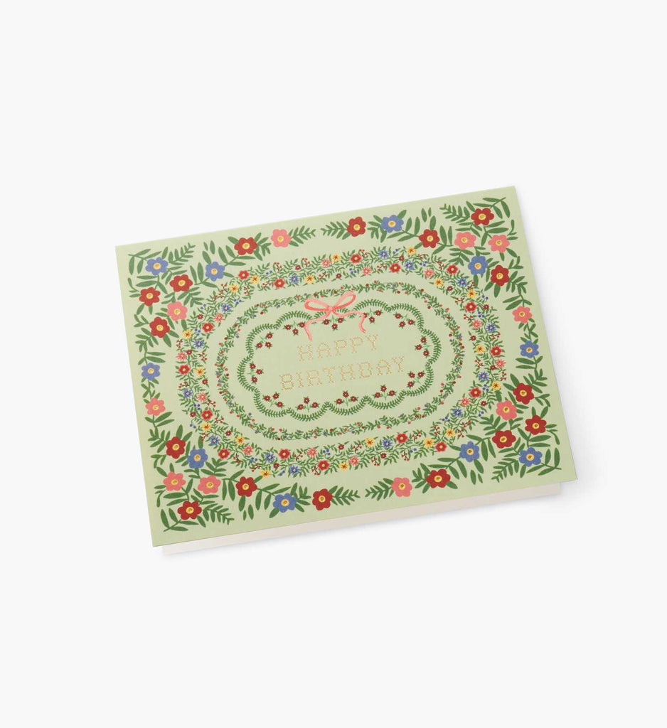 Rosette Birthday Greeting Card | Rifle Paper Co.