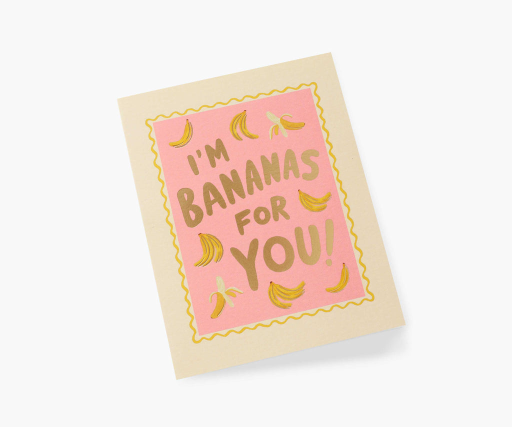Bananas For You Greeting Card | Rifle Paper Co.