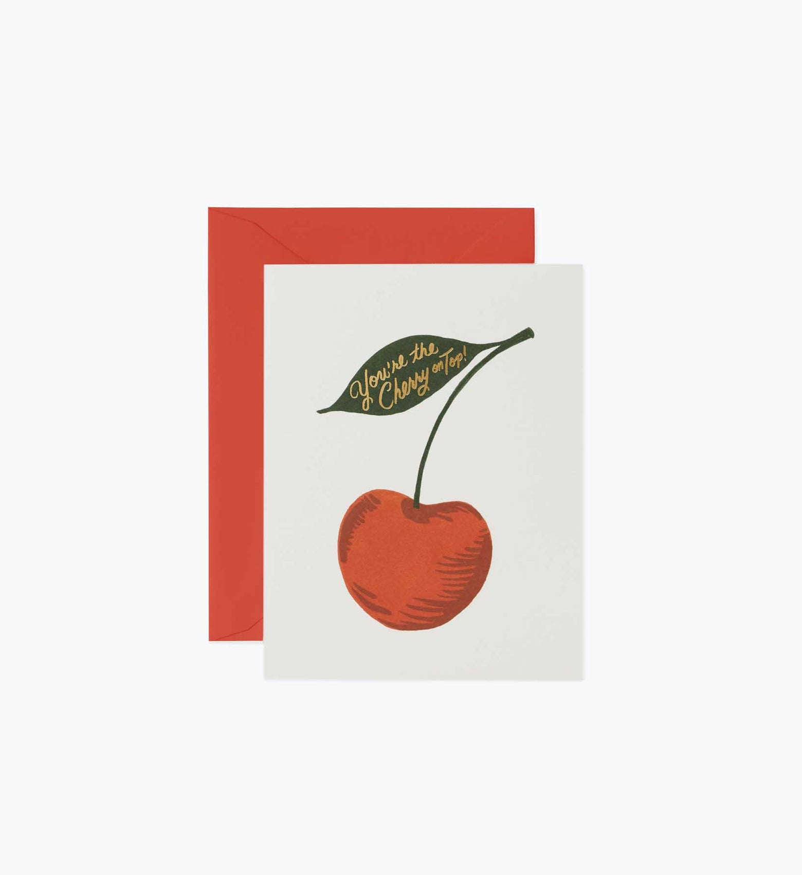 You're the Cherry On Top Greeting Card | Rifle Paper Co.