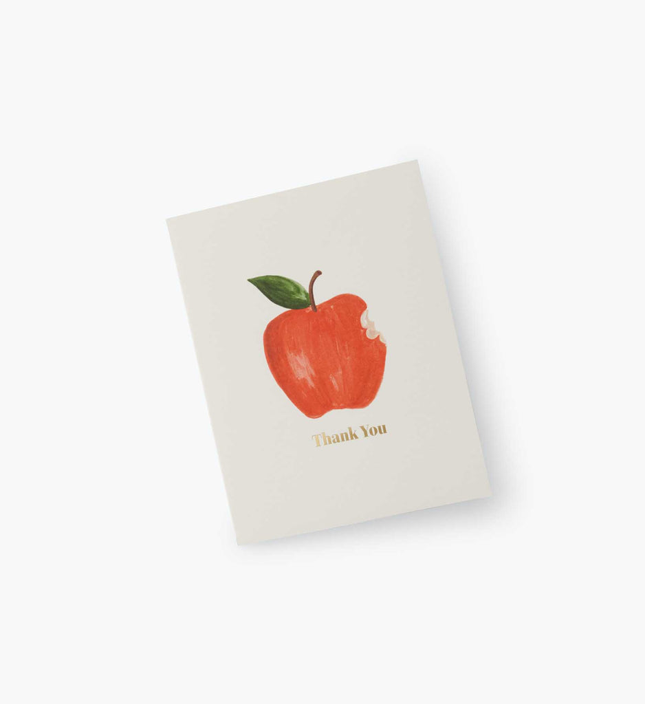 Apple Thank You Card – Rifle Paper Co