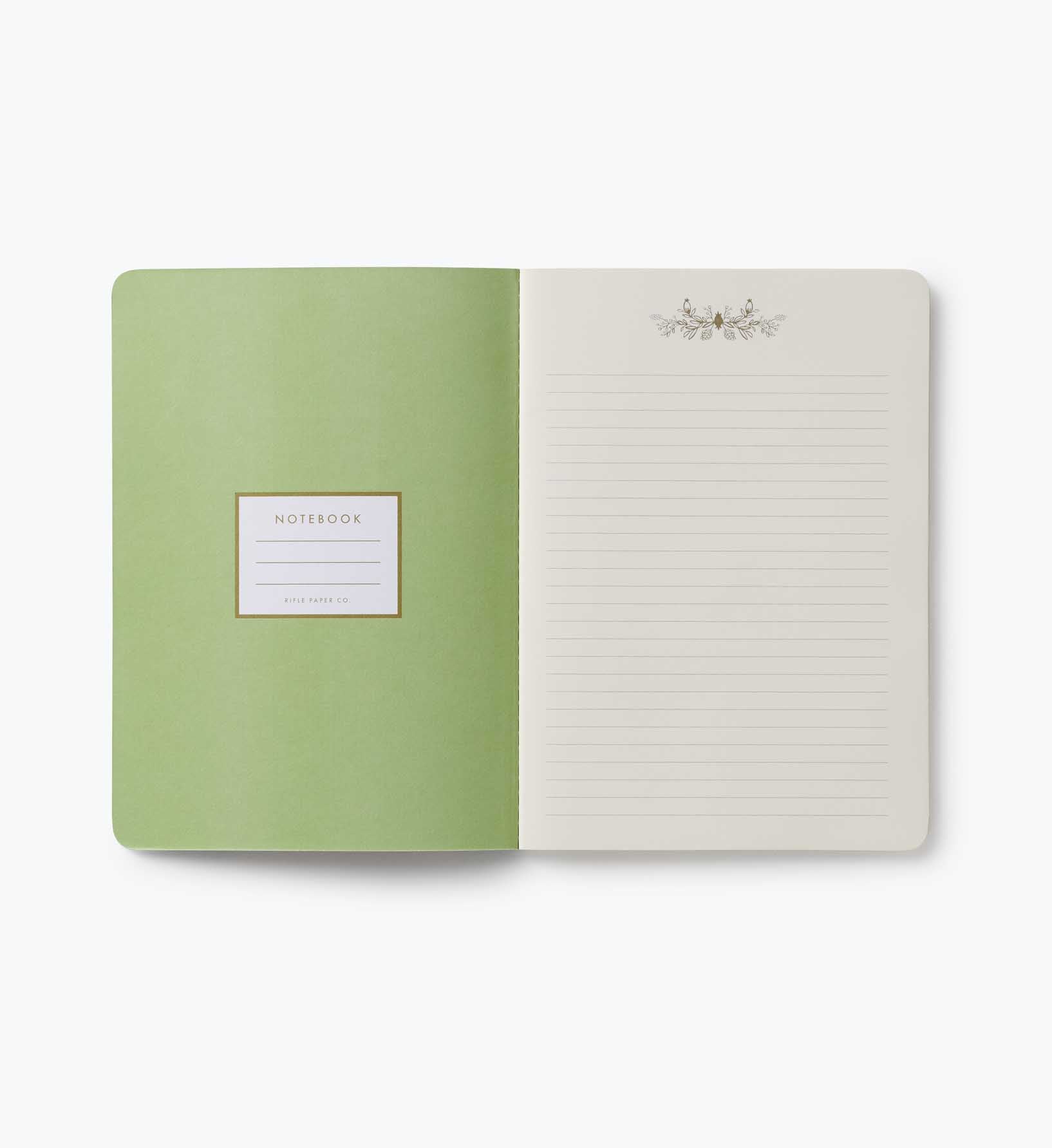 Mimi Stitched Notebook Set of 3 | Rifle Paper Co.
