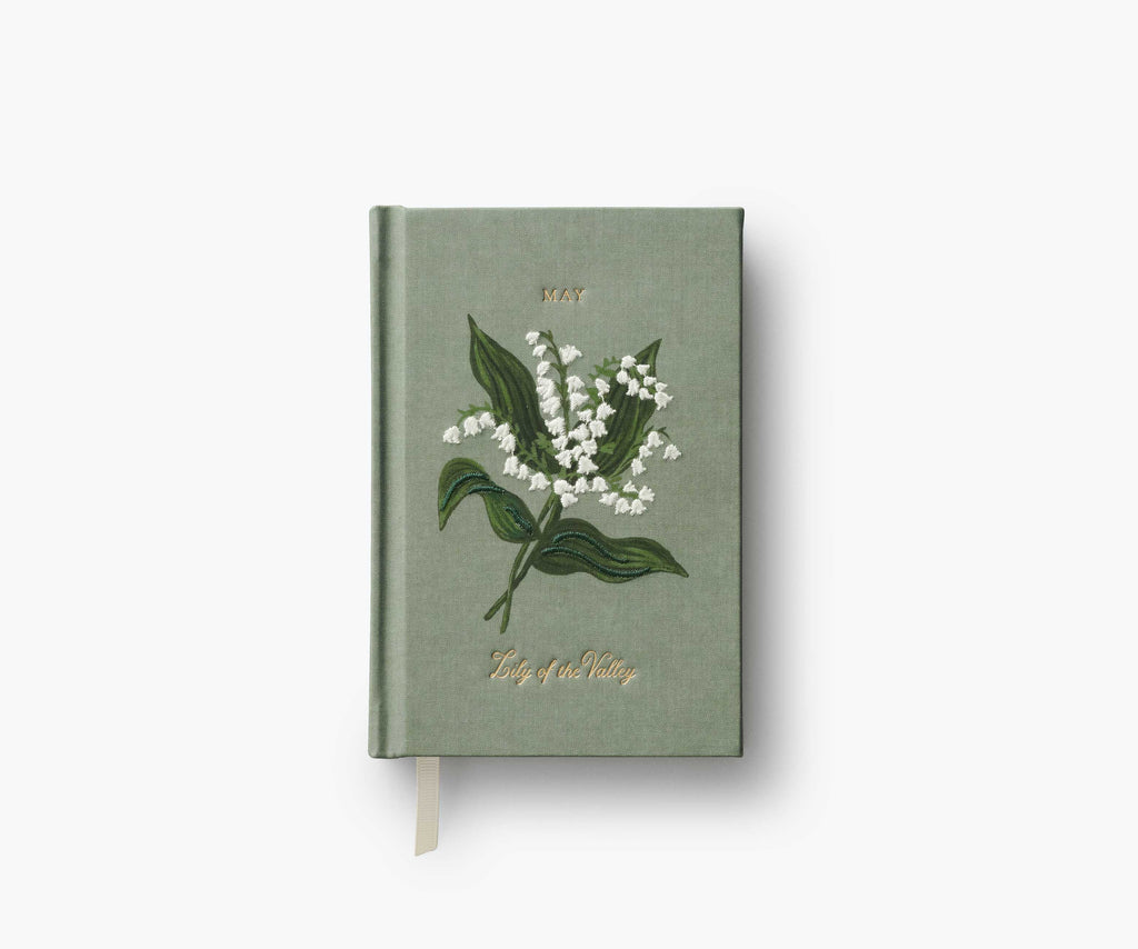 Birth Month Mini Embroidered Journal - May – Rifle Paper Co