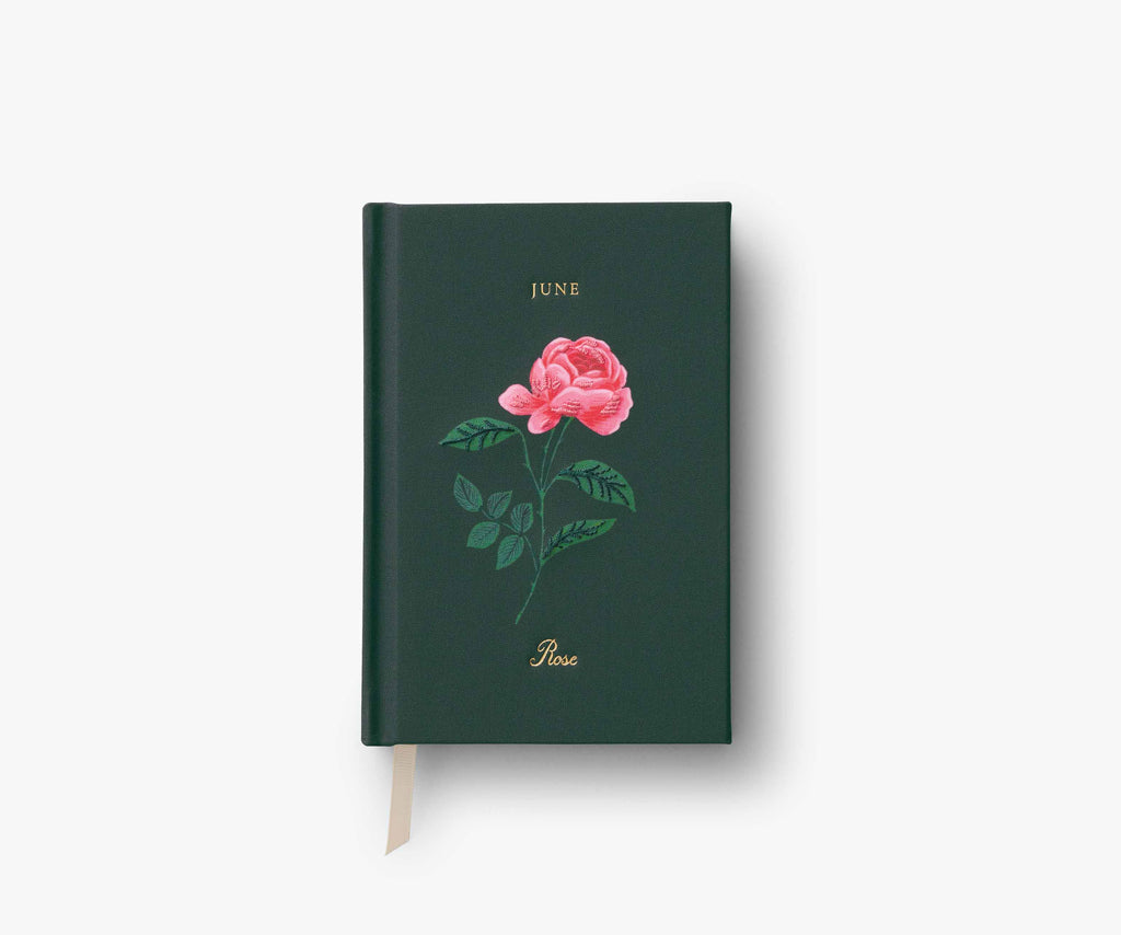 Birth Month Mini Embroidered Journal - June – Rifle Paper Co