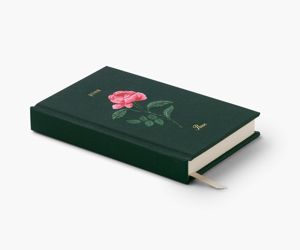 Birth Month Mini Embroidered Journal - June – Rifle Paper Co