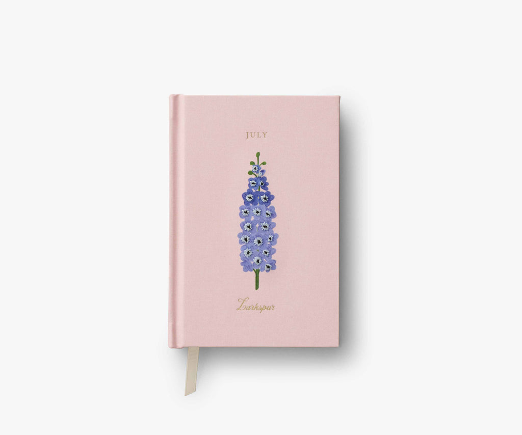 Birth Month Mini Embroidered Journal - July – Rifle Paper Co