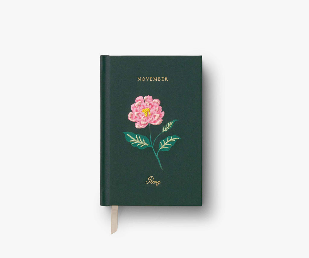 Birth Month Mini Embroidered Journal - November – Rifle Paper Co