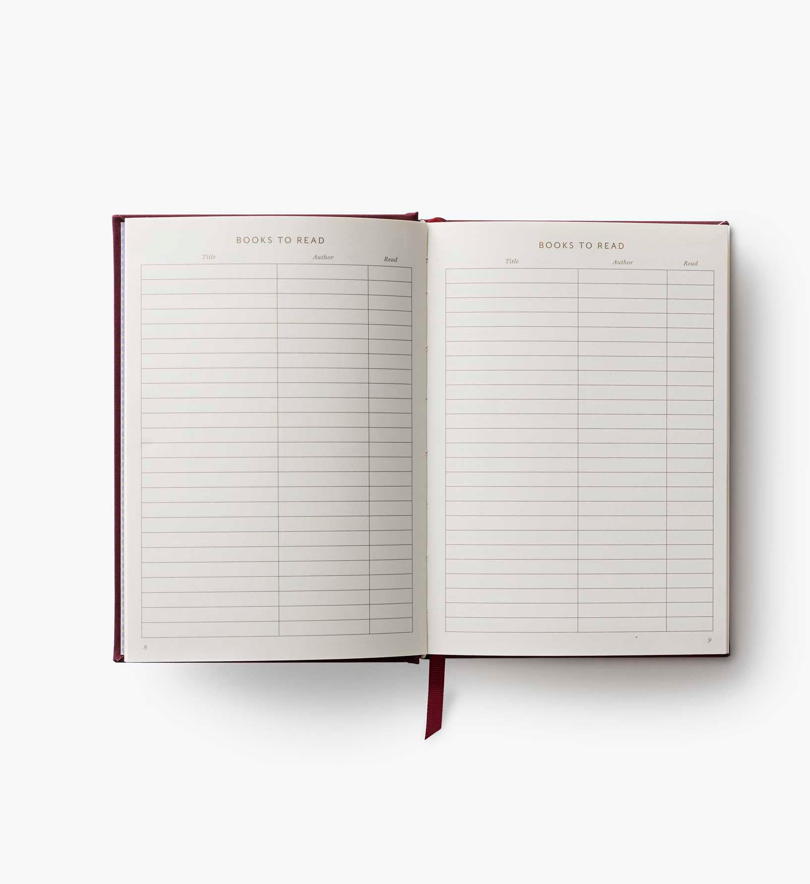 Embroidered Book Club Reading Journal | Rifle Paper Co.