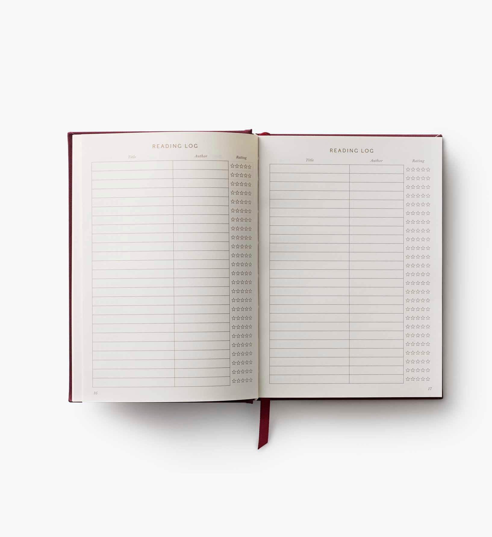 Embroidered Book Club Reading Journal | Rifle Paper Co.