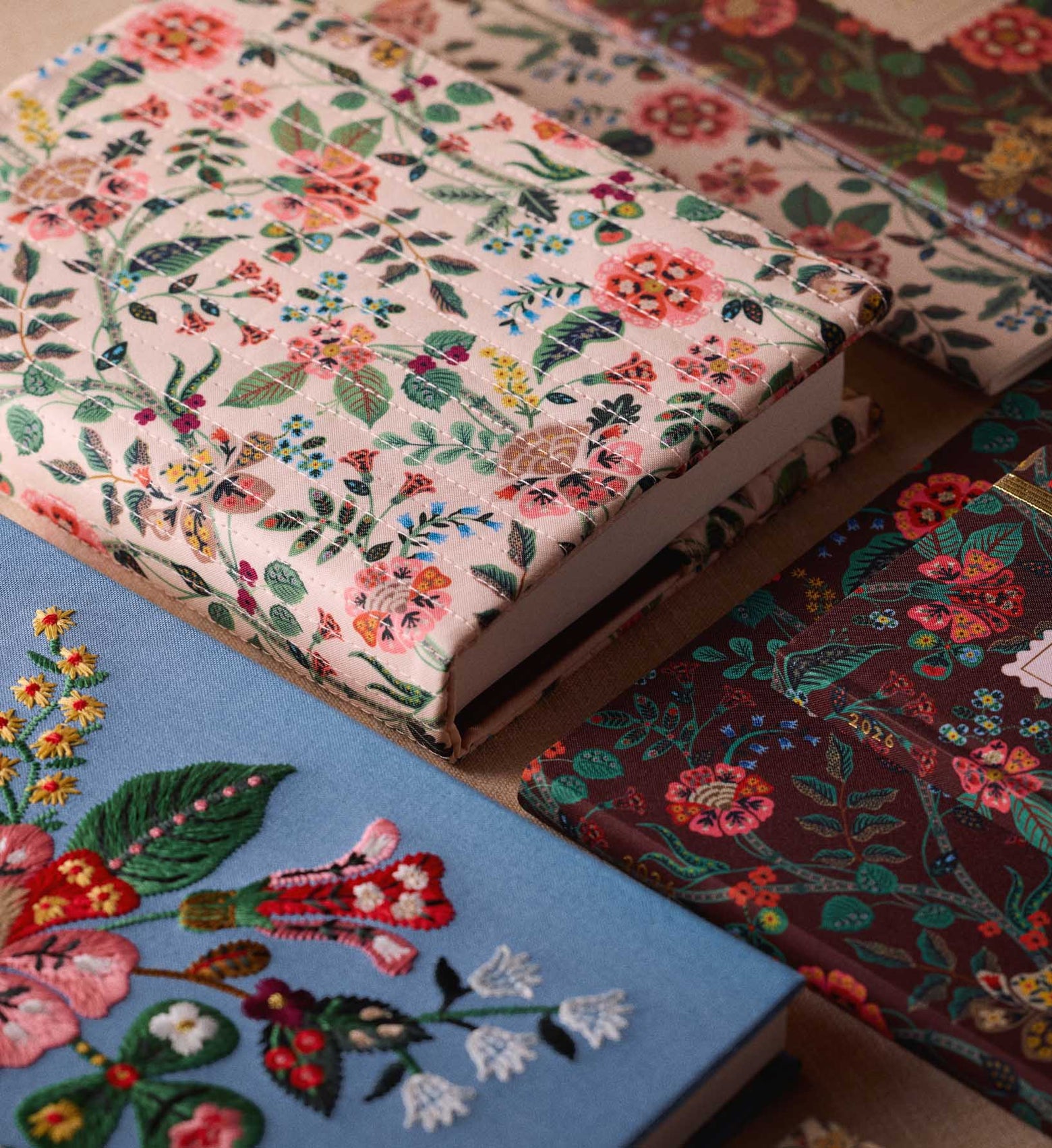 Quilted Journal in Gracie Floral | Rifle Paper Co.