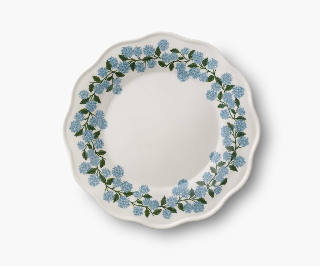 Melamine Assorted Dinner Plates - Hydrangea – Rifle Paper Co