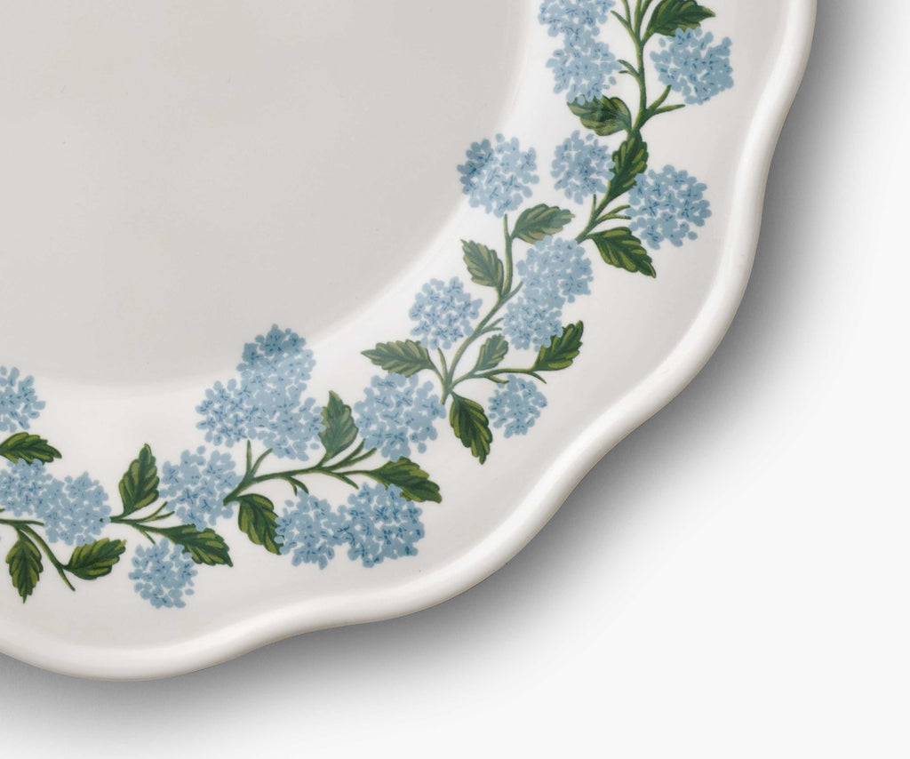Melamine Assorted Dinner Plates - Hydrangea – Rifle Paper Co
