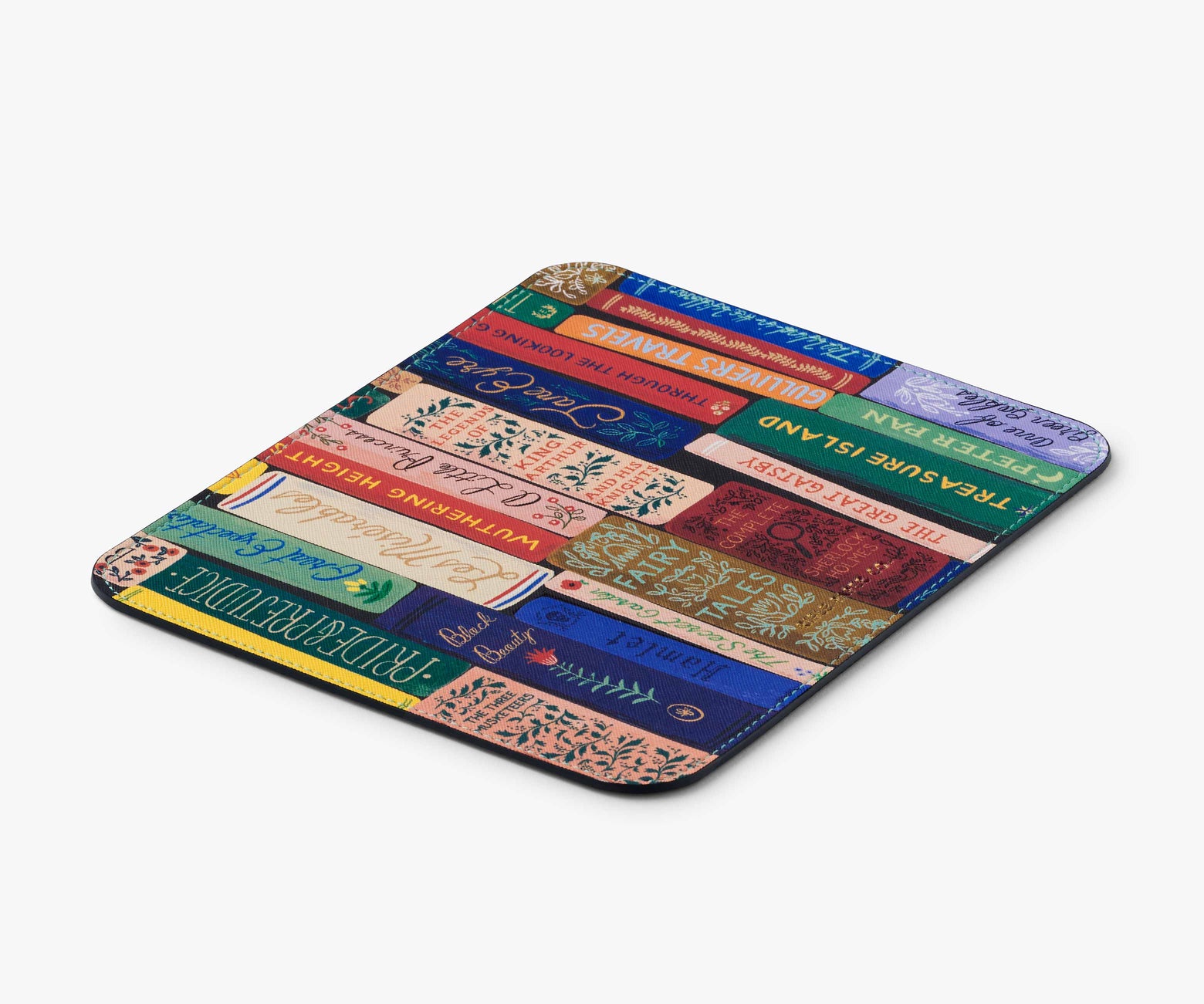 Bookshelf Illustrated Mouse Pad | Rifle Paper Co.