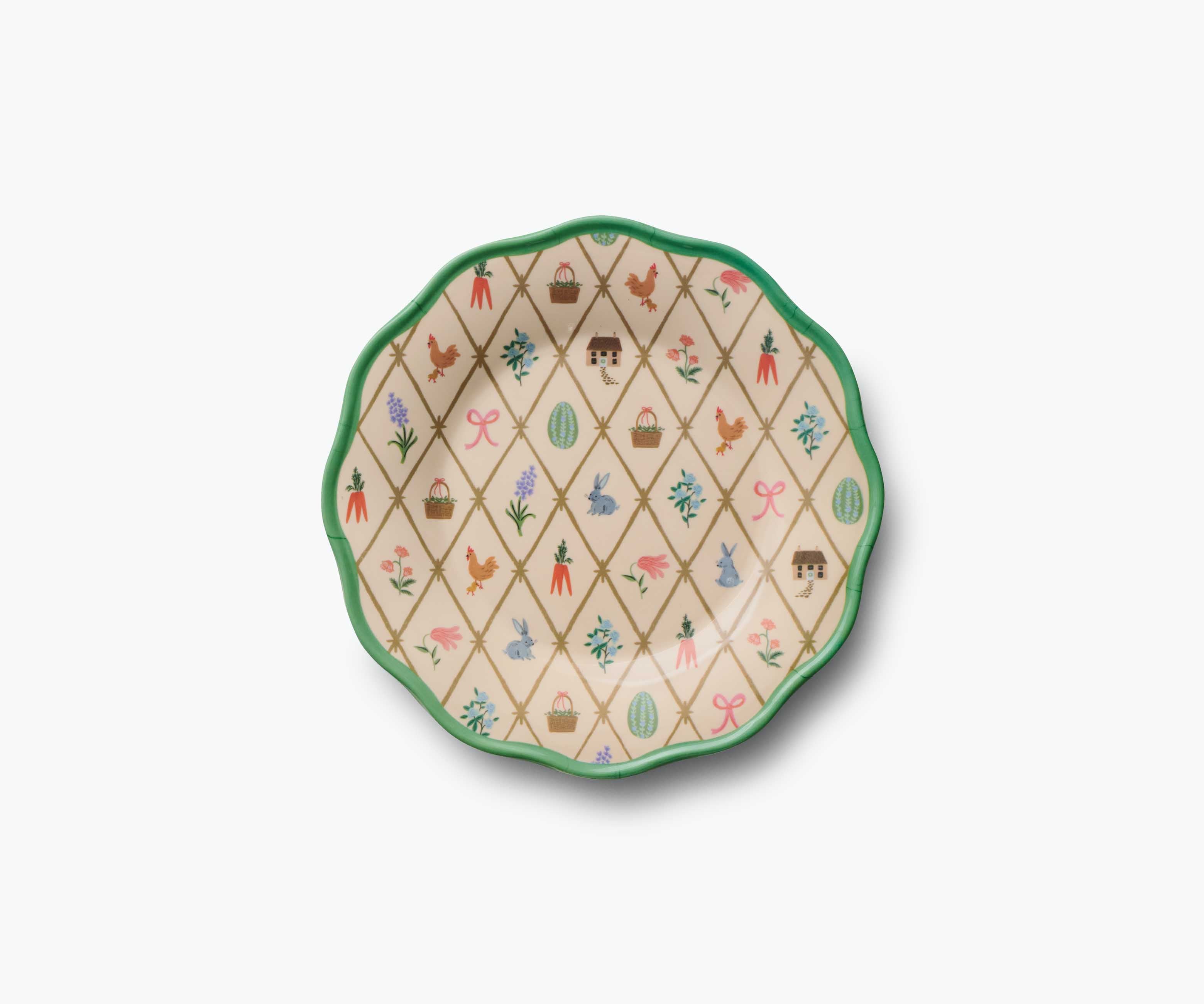 Spring Farm Melamine Dessert Plates | Rifle Paper Co.