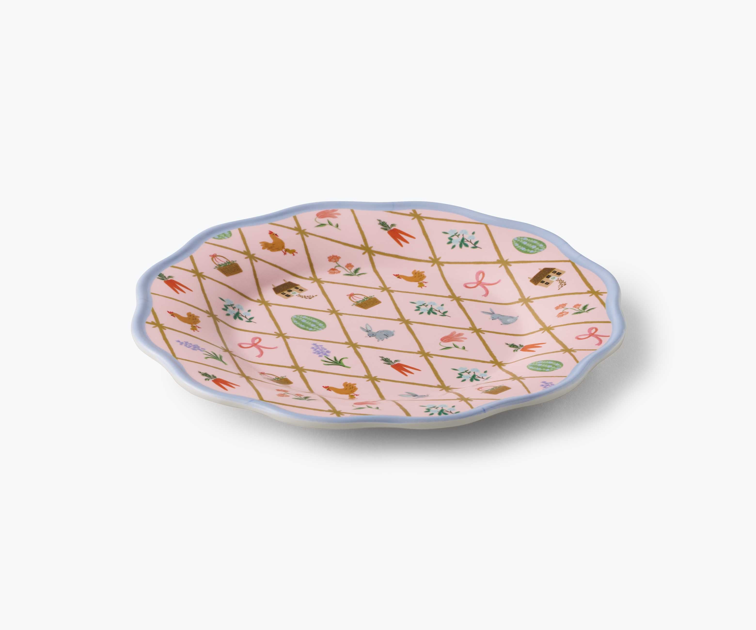 Spring Farm Melamine Dessert Plates | Rifle Paper Co.