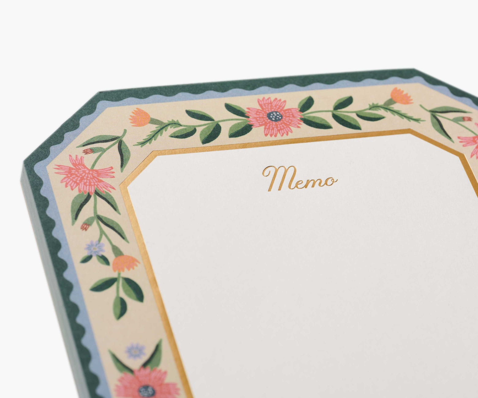 Large Aster Memo Notepad with Gold Foil | Rifle Paper Co.