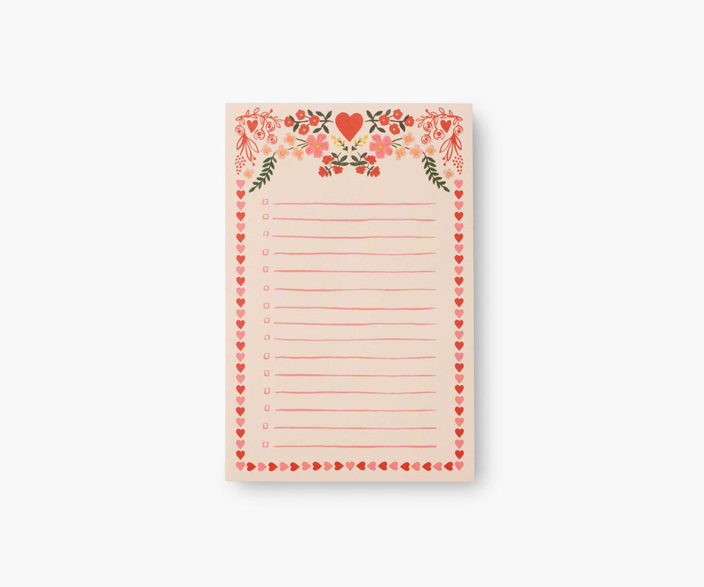 Checklist Notepad - Juliet – Rifle Paper Co