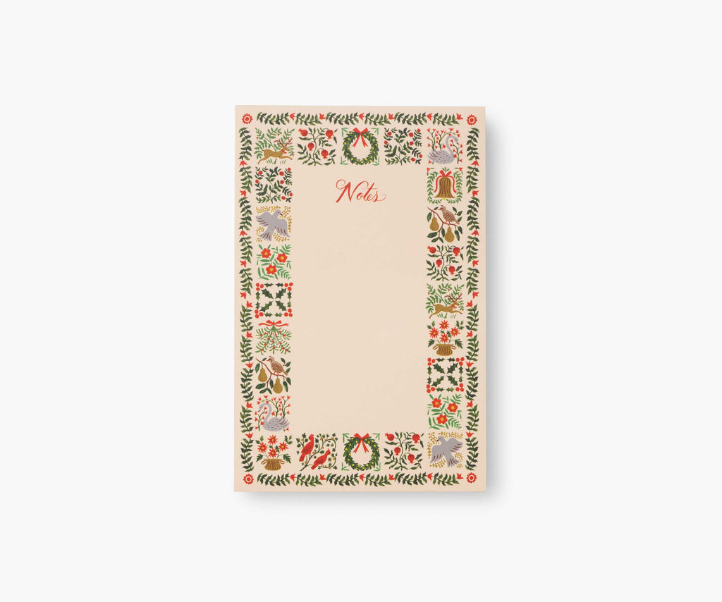 Holiday Notepad - Christmastide – Rifle Paper Co