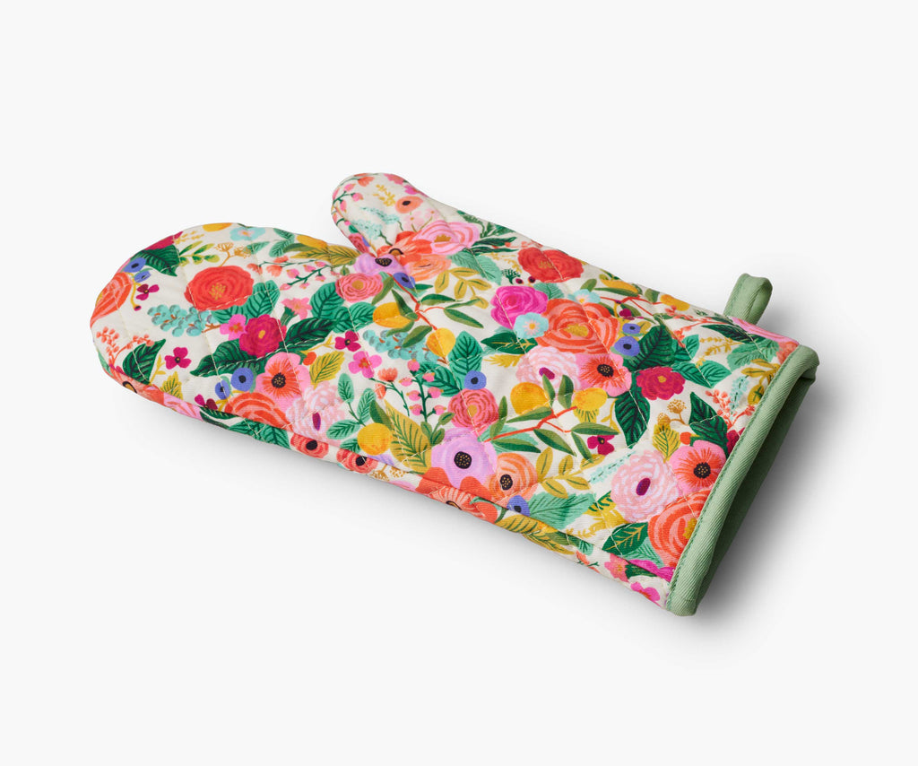Oven Mitt and Pot Holder Set - Garden Party – Rifle Paper Co