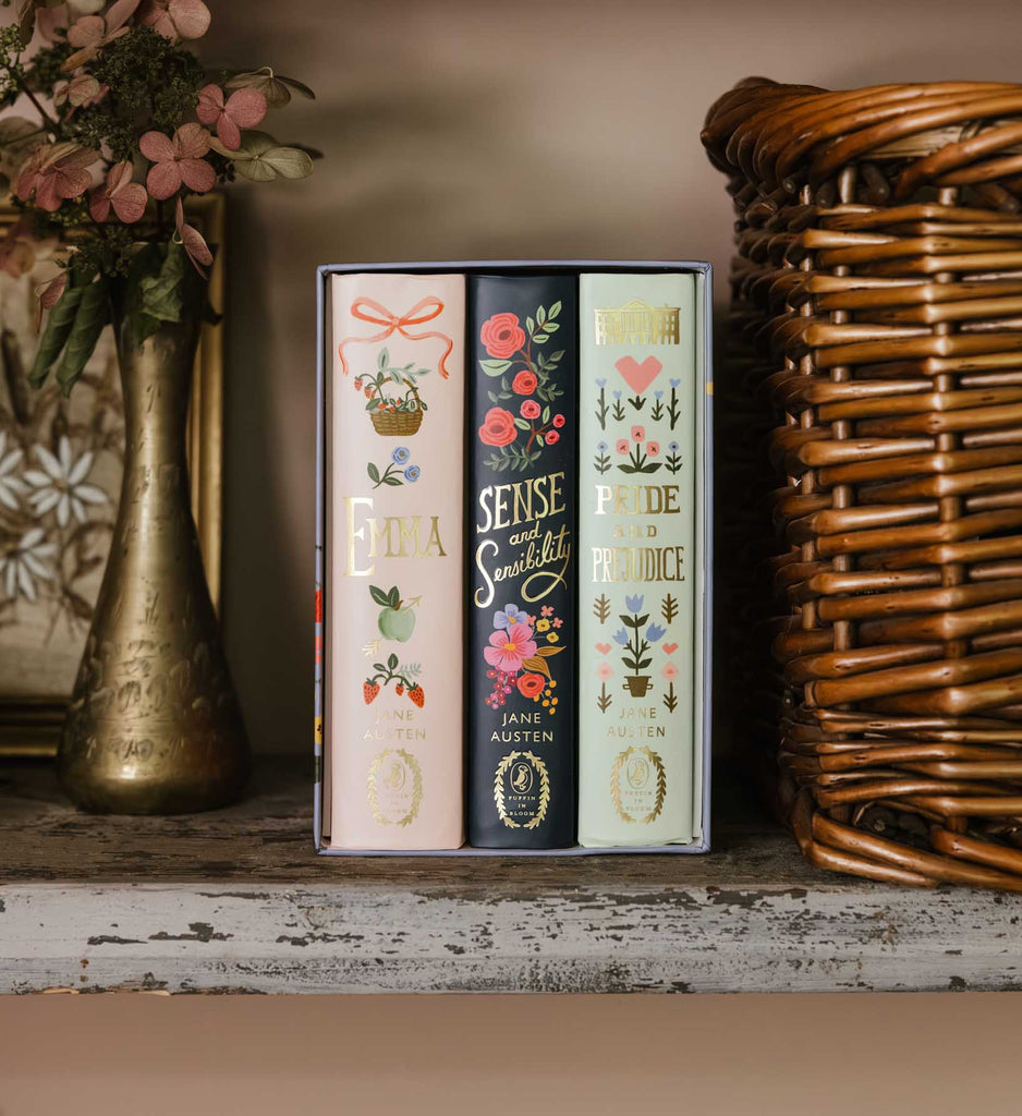 In Bloom Jane Austen Book Box Set | Rifle Paper Co.