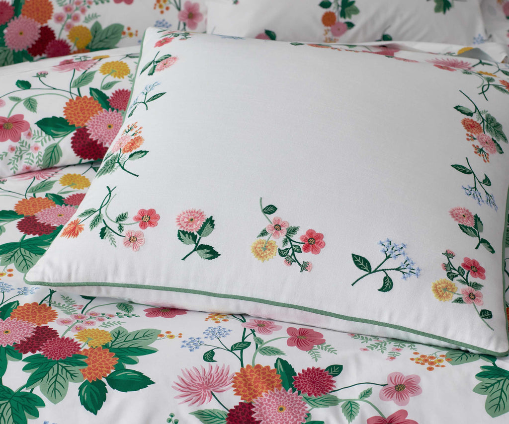 Embroidered Pillow Cover - Dahlia – Rifle Paper Co
