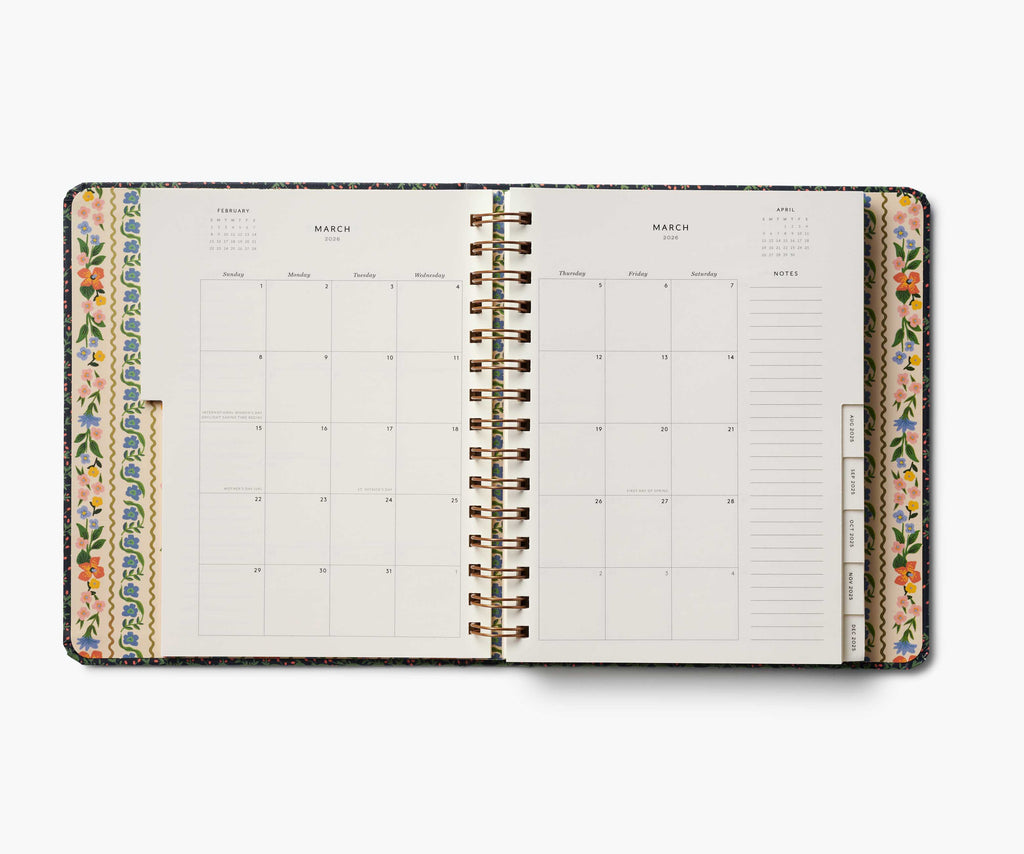 2025-2026 17-Month Academic Covered Spiral Planner - Wildwood – Rifle ...