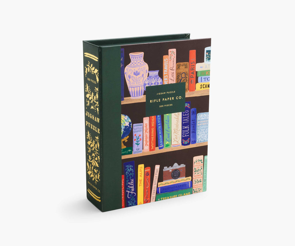 Jigsaw Puzzle - Bookshelf – Rifle Paper Co