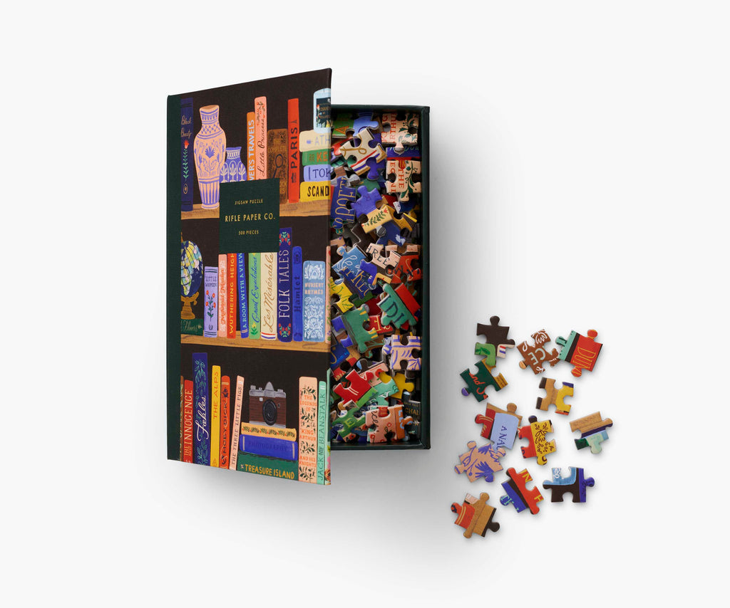 Jigsaw Puzzle - Bookshelf – Rifle Paper Co