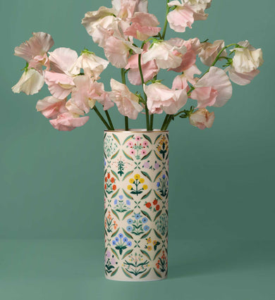 Estee Porcelain Cylinder Vase | Rifle Paper Co.