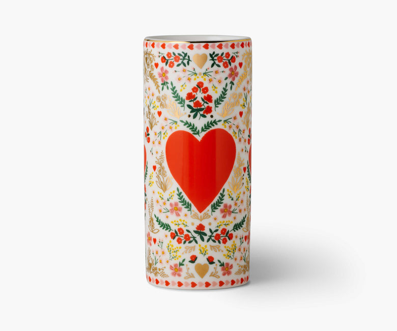Juliet Porcelain Cylinder Vase | Rifle Paper Co.