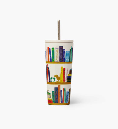 24 oz. Book Club Cold Cup by Corkcicle | Rifle Paper Co.