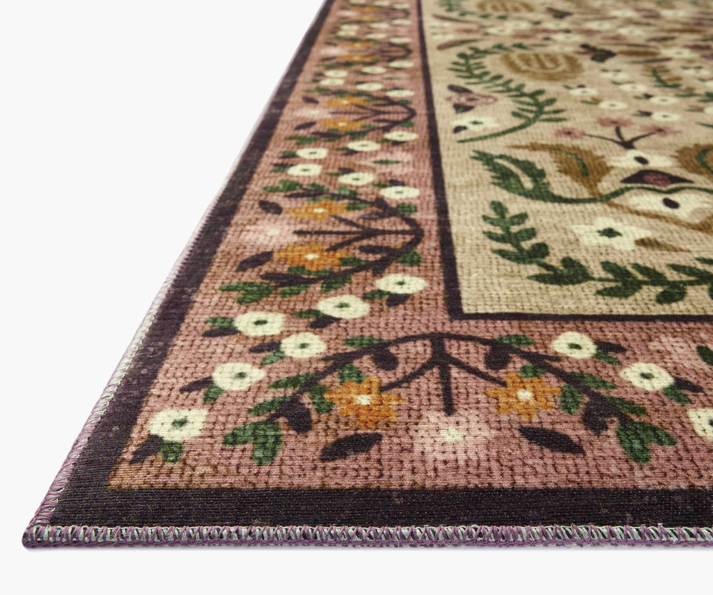 Canopy Edie Printed Rug - Aubergine – Rifle Paper Co