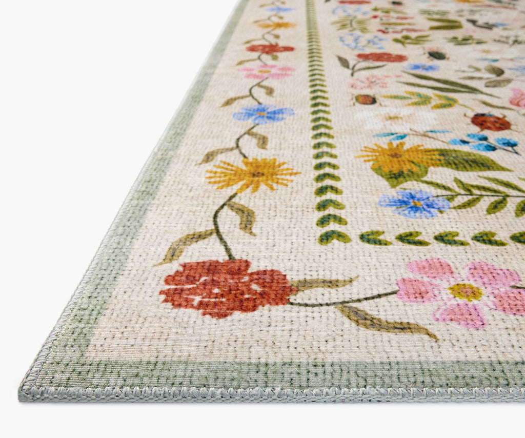 Canopy Curio Printed Rug - Cream – Rifle Paper Co